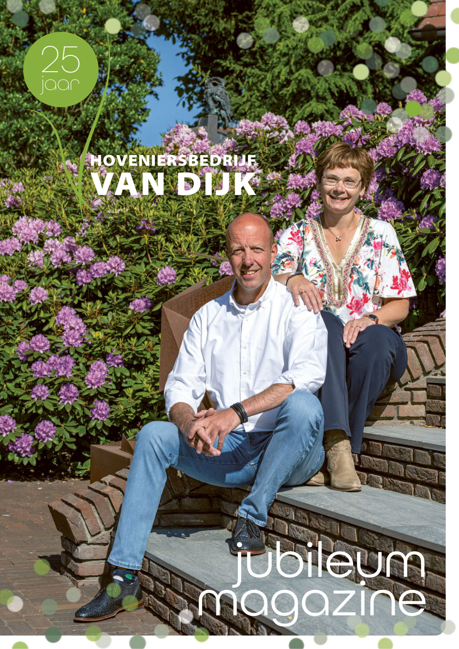 Jubileummagazine Hoveniersbedrijf van Dijk - Peters Communicatie B.V. Veenendaal